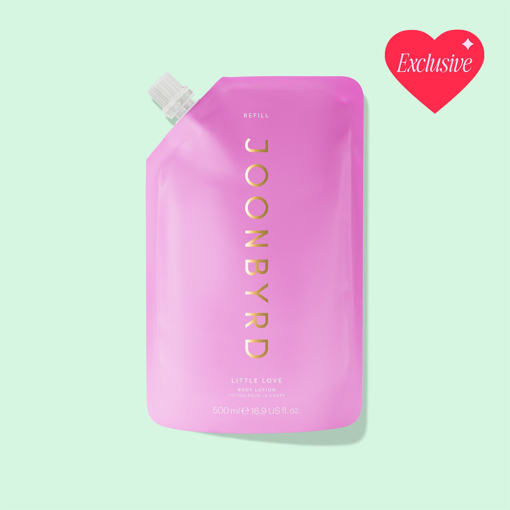 Little Love Body Lotion Refill Pouch 500ml | Joonbyrd